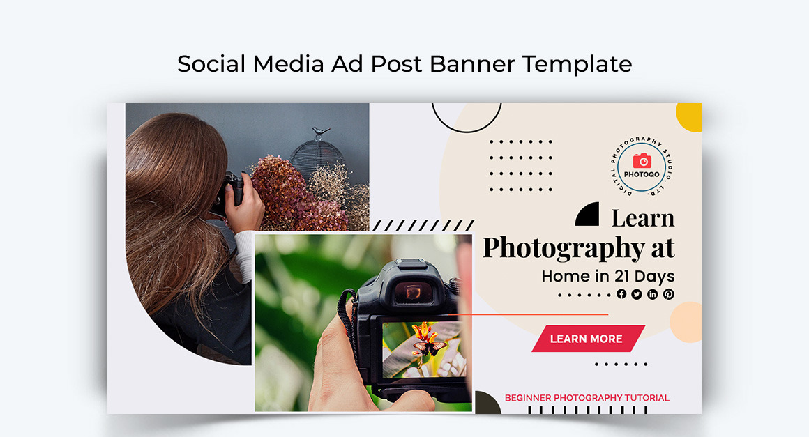Photography Facebook Ad Banner Design Template-03