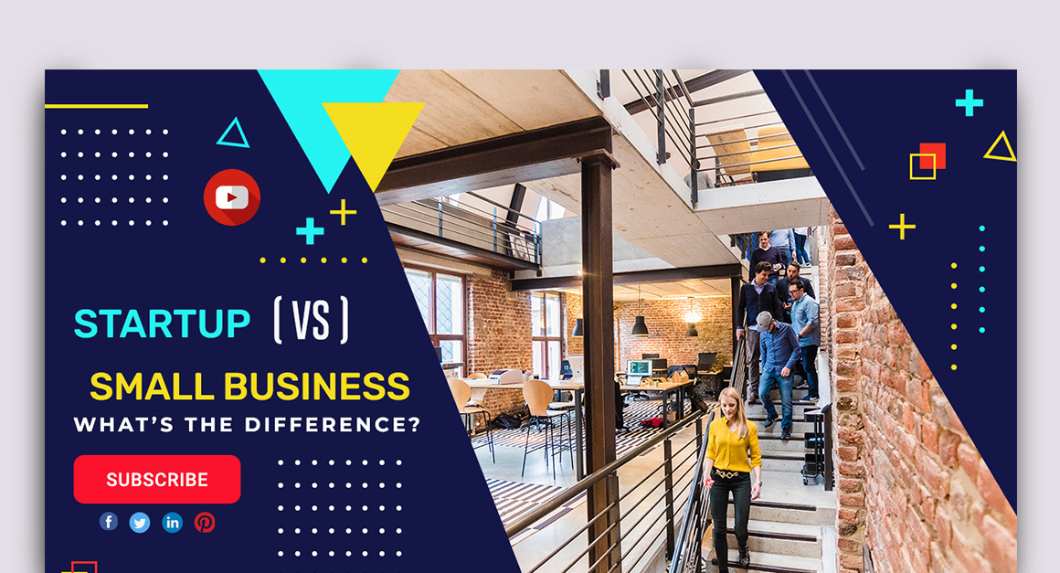 Business Service YouTube Thumbnail Design Template-30