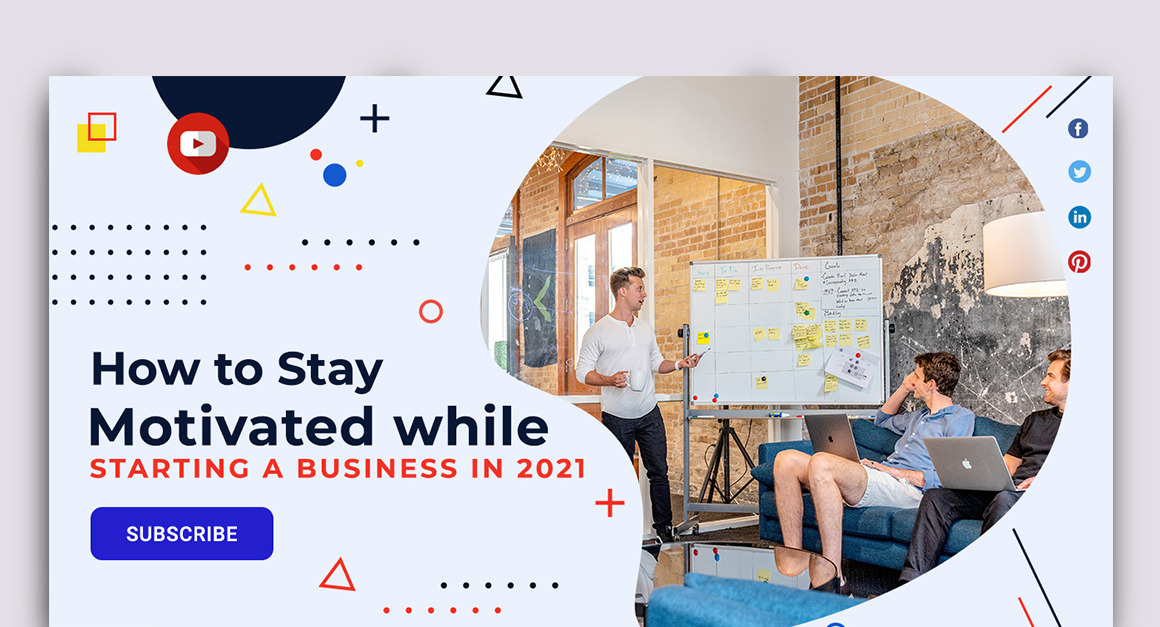 Business Service YouTube Thumbnail Design Template-36