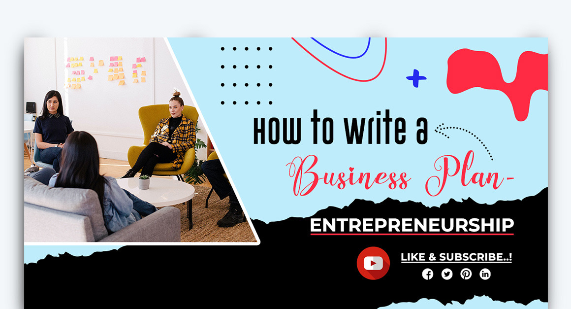 Business Service YouTube Thumbnail Design Template-39