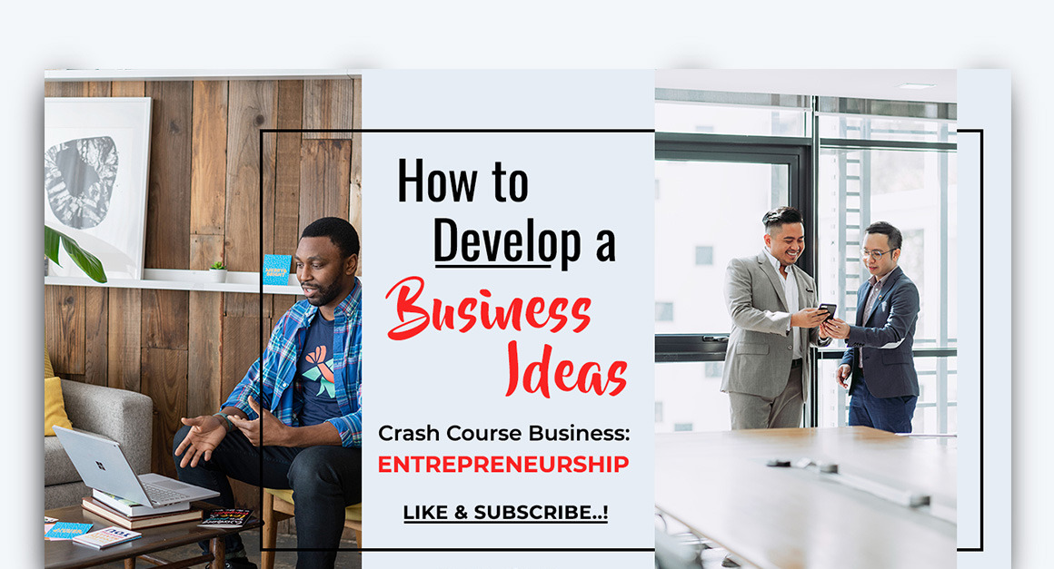 Business Service YouTube Thumbnail Design Template-42