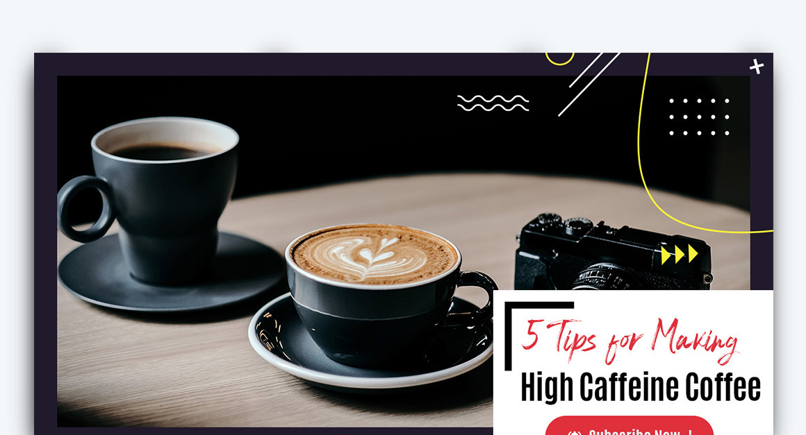 Coffee Making YouTube Thumbnail Design Template-07