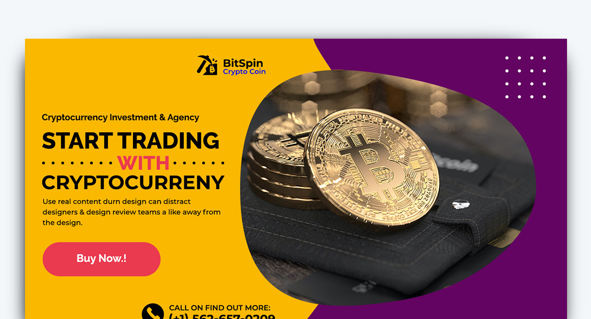 Cryptocurrency YouTube Thumbnail Design Template-19