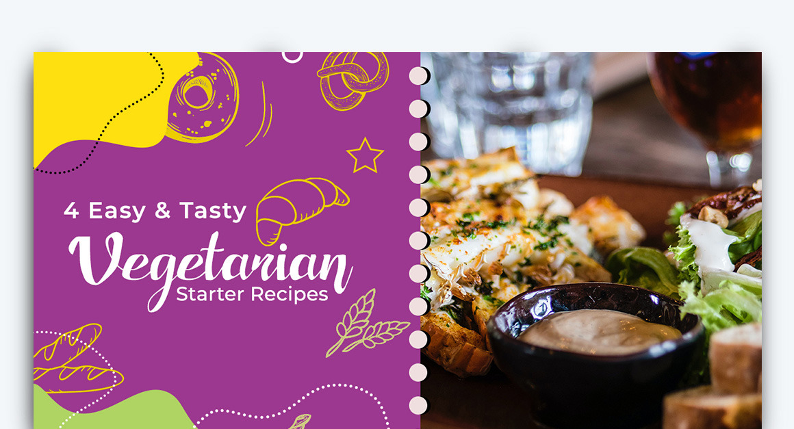 Food and Restaurant YouTube Thumbnail Design Template-30