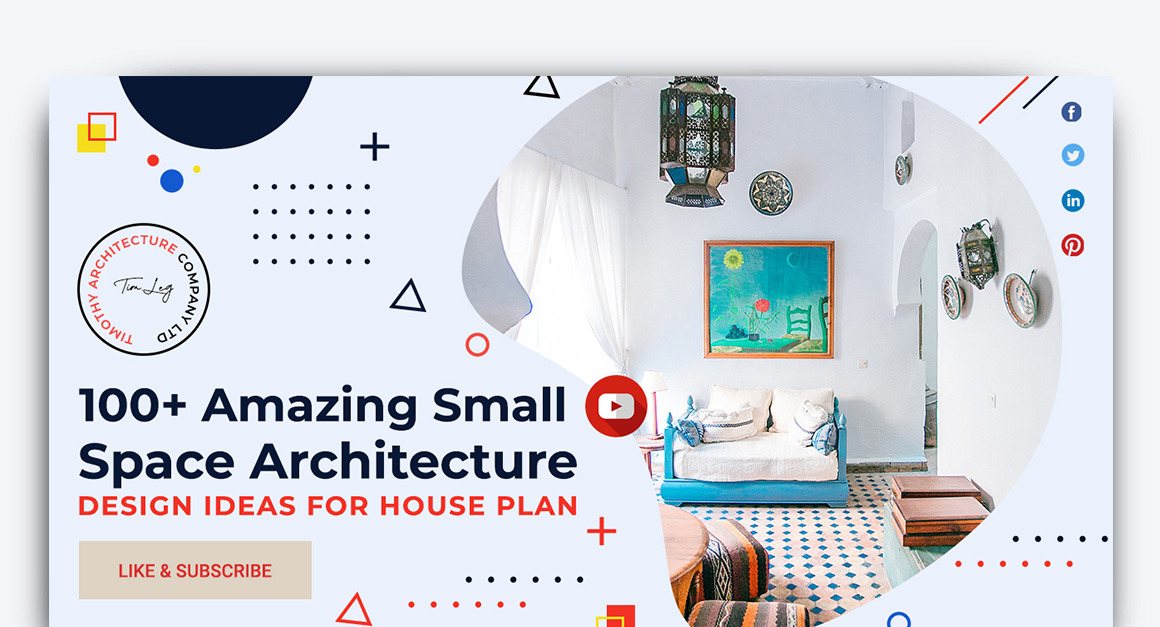Architecture YouTube Thumbnail Design -010 - TemplateMonster