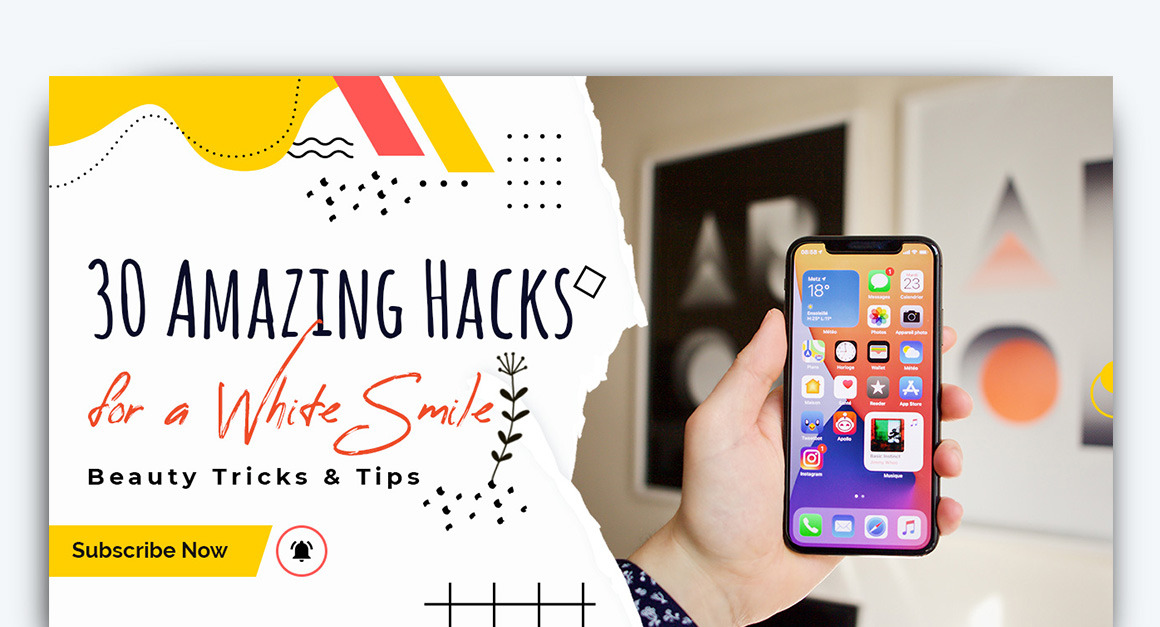 Mobile Tips Tricks YouTube Thumbnail Design -15