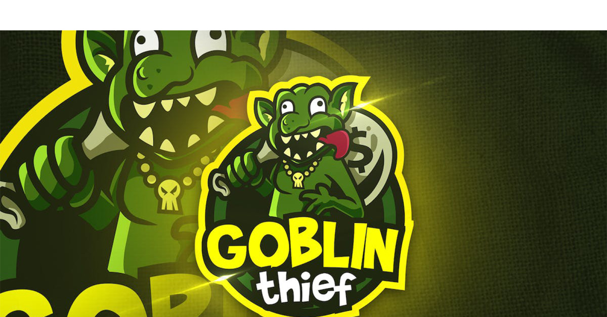 Goblin Thief - Mascote e Logo Esport - TemplateMonster