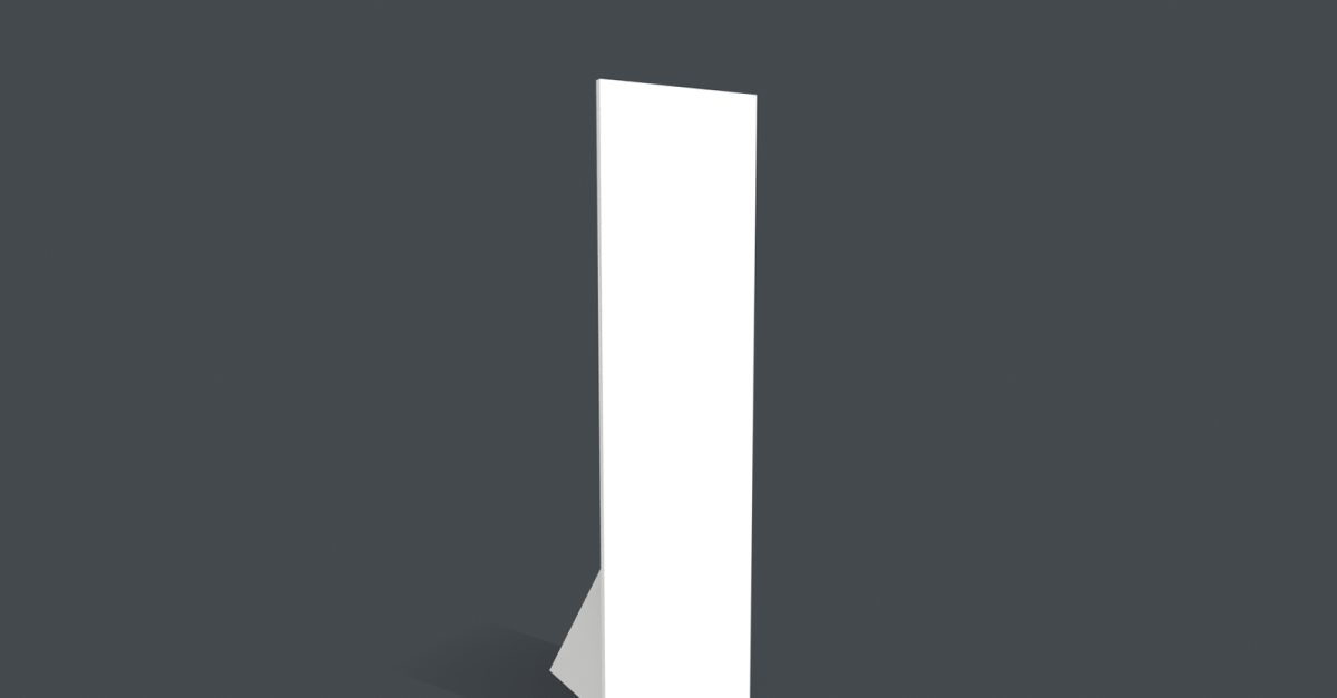 Promotional Stand Low-poly 3D model #293528 - TemplateMonster