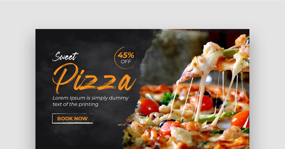 Food YouTube Thumbnail Design Template - TemplateMonster