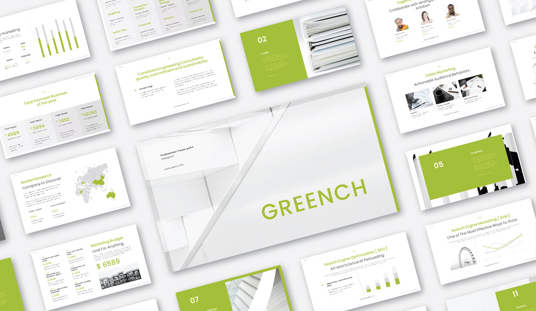 Clean Business Plan Presentation 294044 Templatemonster