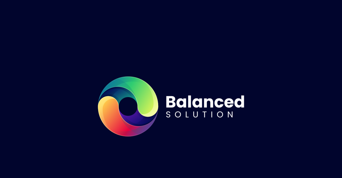 Abstract Balance Colorful Logo #294257 - TemplateMonster
