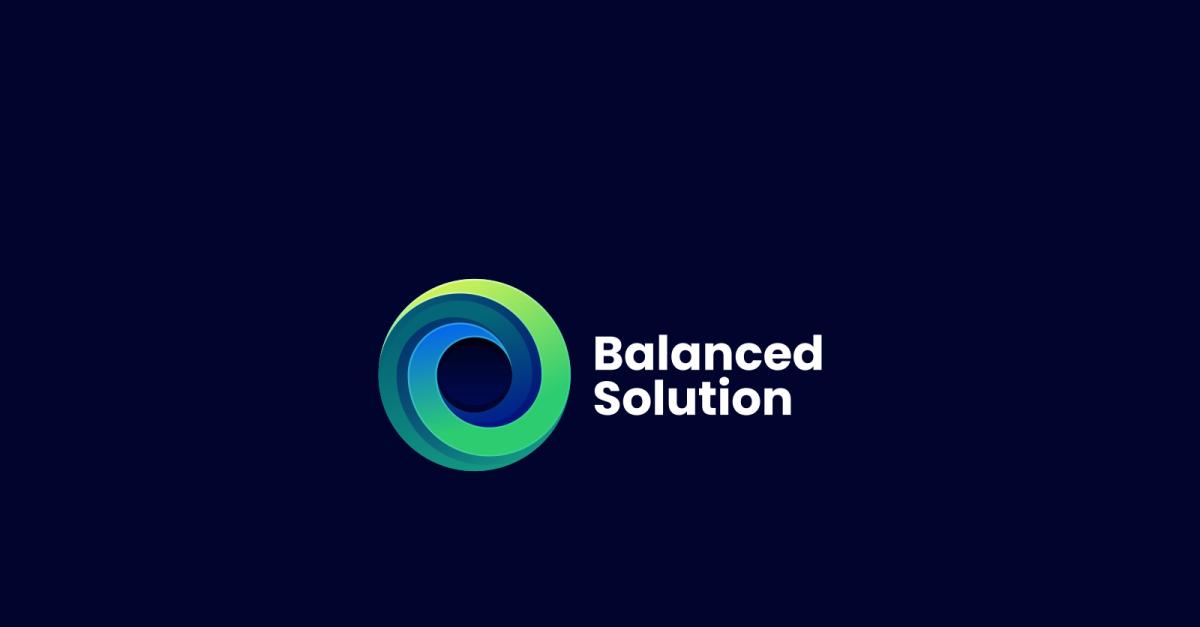 Abstract Balance Gradient Logo #294258 - TemplateMonster