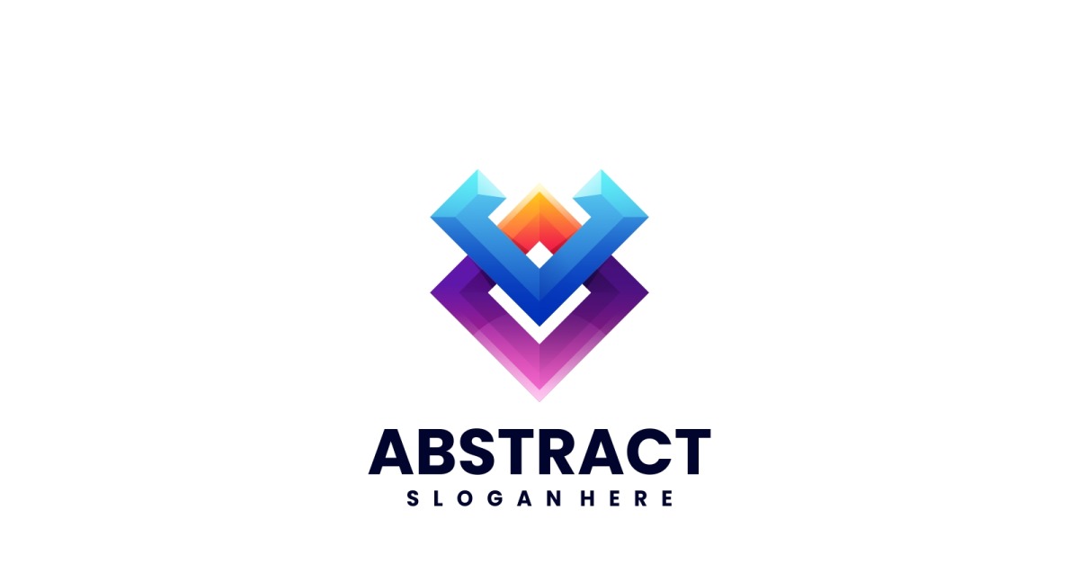 Abstract Colorful Logo Style 4 #294256 - TemplateMonster