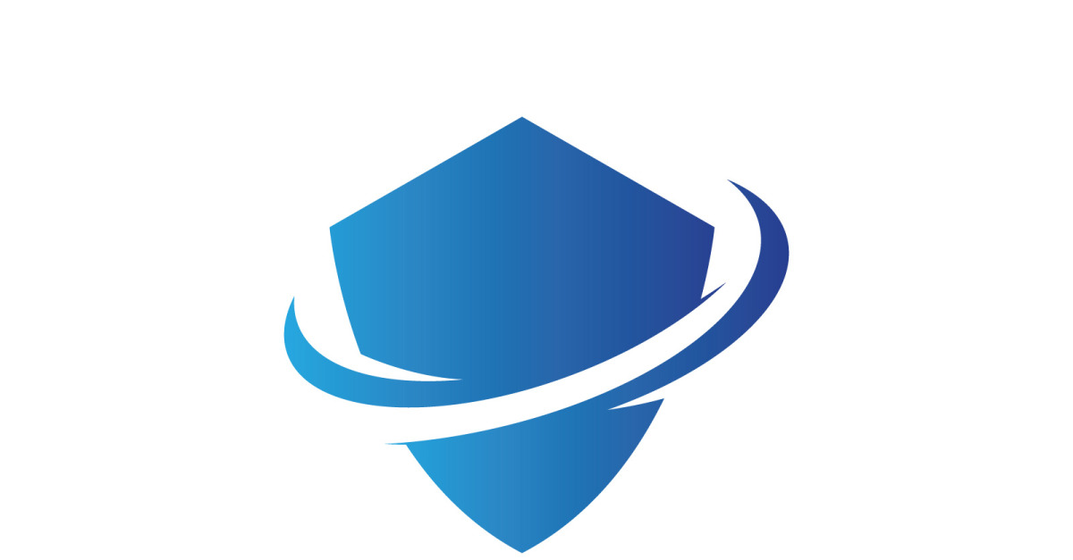 Kalkan logo şablonu tasarımı. vektör kalkan simgesi V5