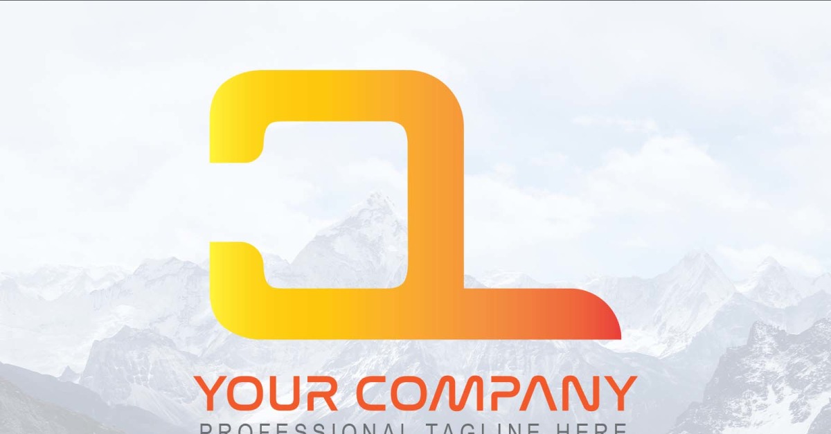 Nuevo diseño de logotipo profesional CL Letter-Identidad de marca