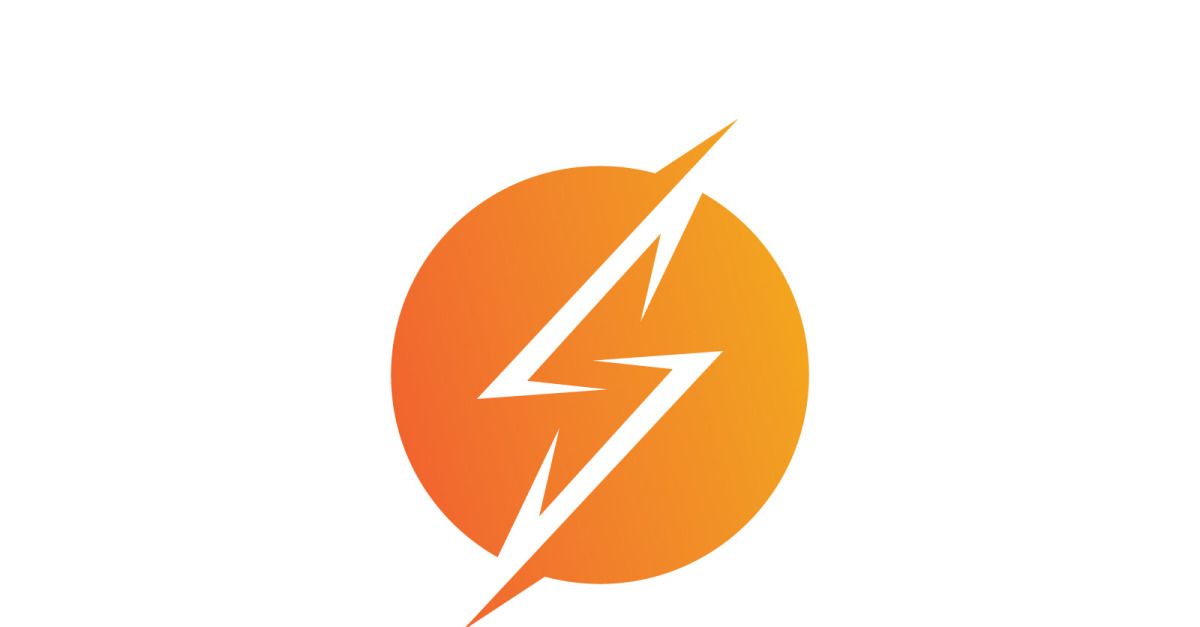 Lightning Flash-Logo Vorlage Vektorsymbol V11
