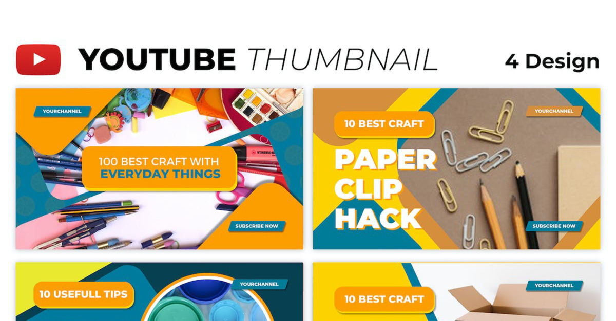 Life Hack Youtube Thumbnail Template - TemplateMonster