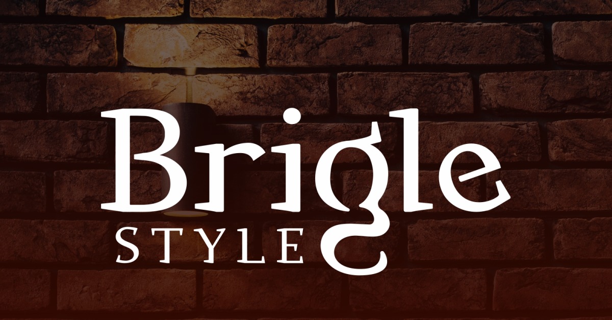 Brigle - Polices Slab Serif #295227 - TemplateMonster