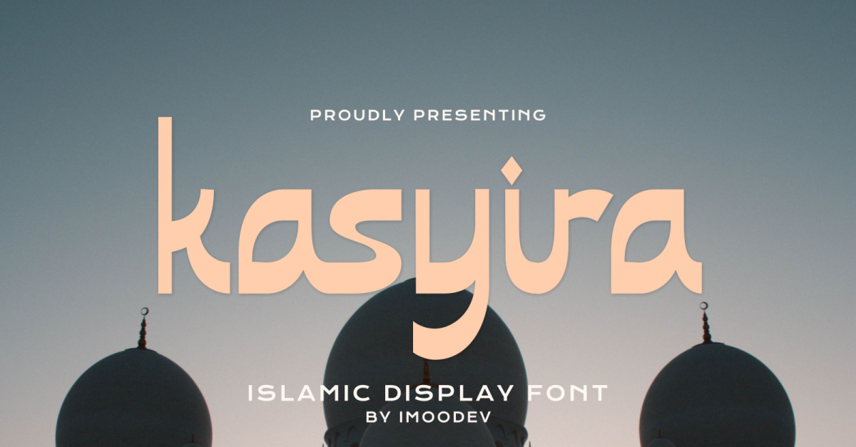 Kasyiro Islamic Modern Font #295241 - TemplateMonster