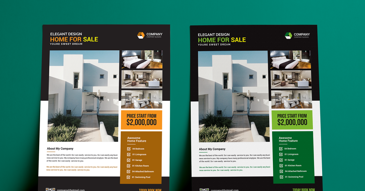 Real Estate Agency Business Flyer_Vol_020 - TemplateMonster