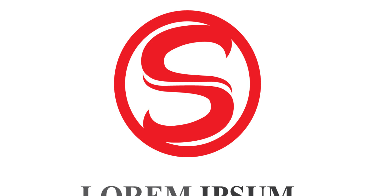 S Initial Business Corporate LetterLlogo Design Vector V29