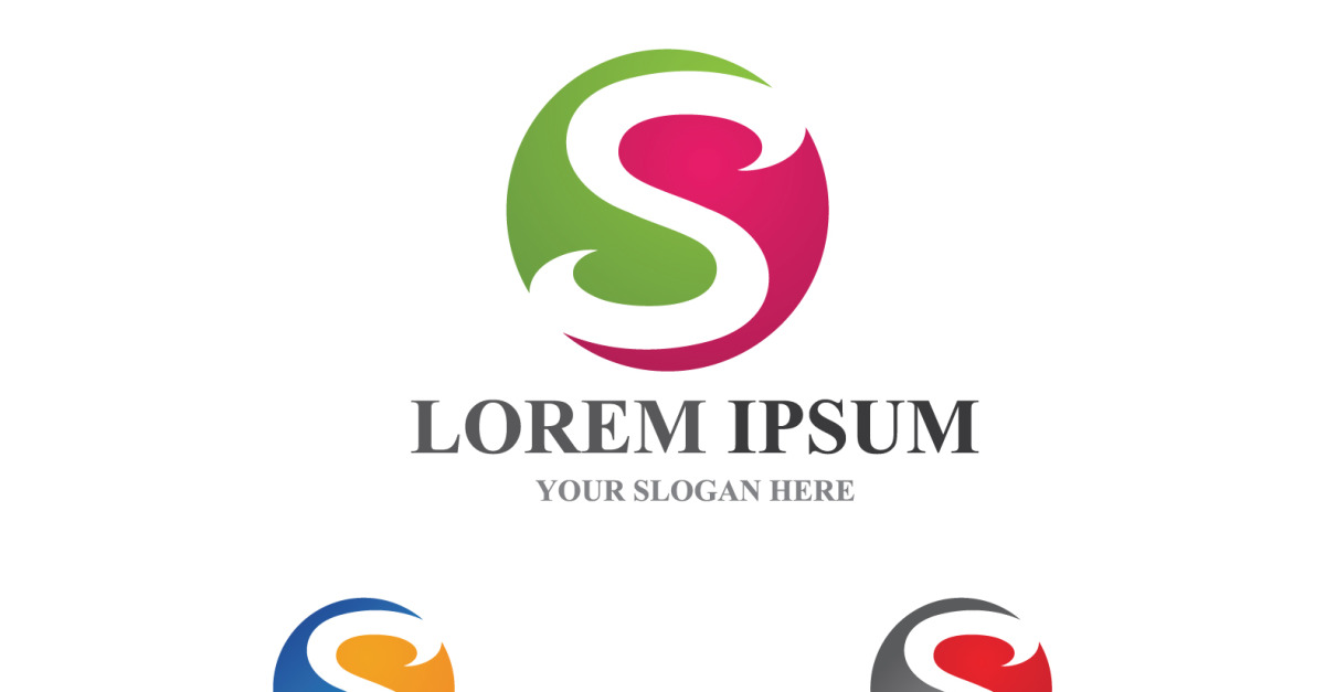 S Logo And Symbol Business Company Name Initial V16