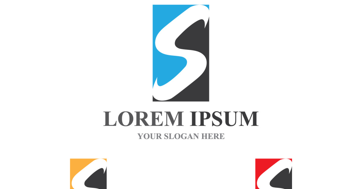 S Logo et symbole Entreprise Nom de l'entreprise Initial V6