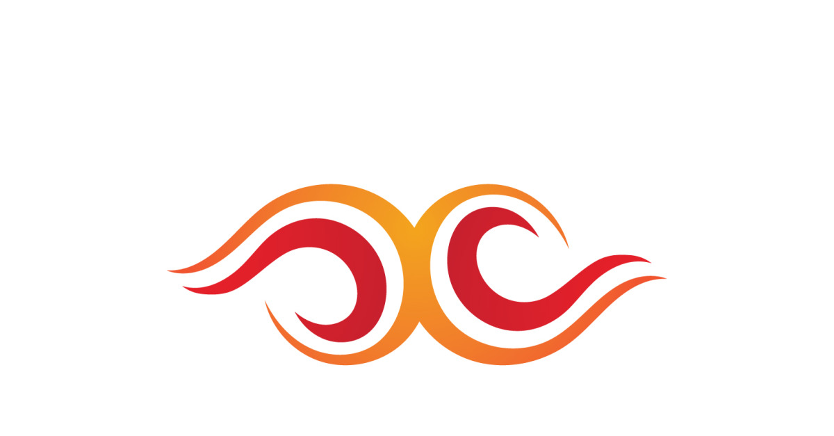 Fire Flame Vector Logo Hot Gas And Energy Symbol V44