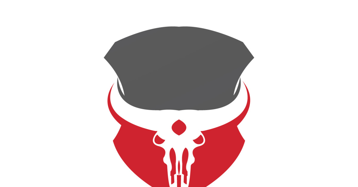 Creative Angry Shield Bull Head Logo Design Symbol 47