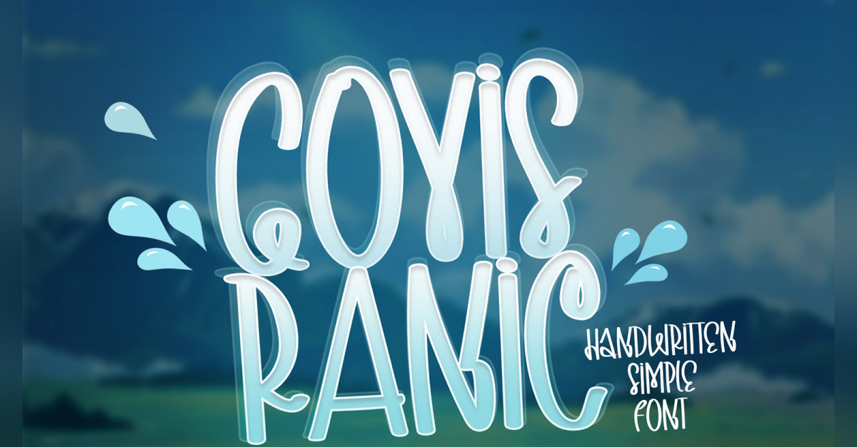 Govis Ranic - Handwritten Font #296011 - TemplateMonster
