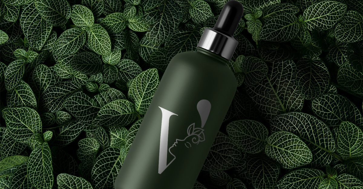 Piękno twarzy kobiet Logo litera V #296118 - TemplateMonster