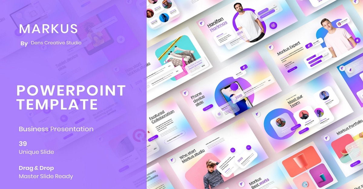 Markus – Business PowerPoint Template - TemplateMonster