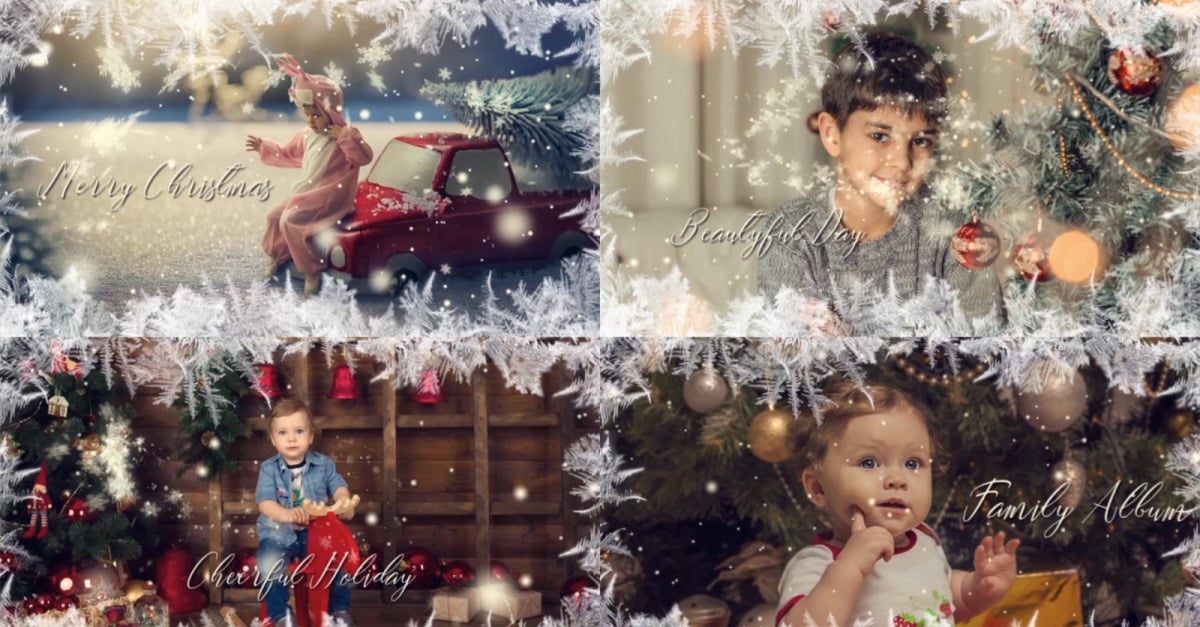Magical New Year Slideshow After Effects Template