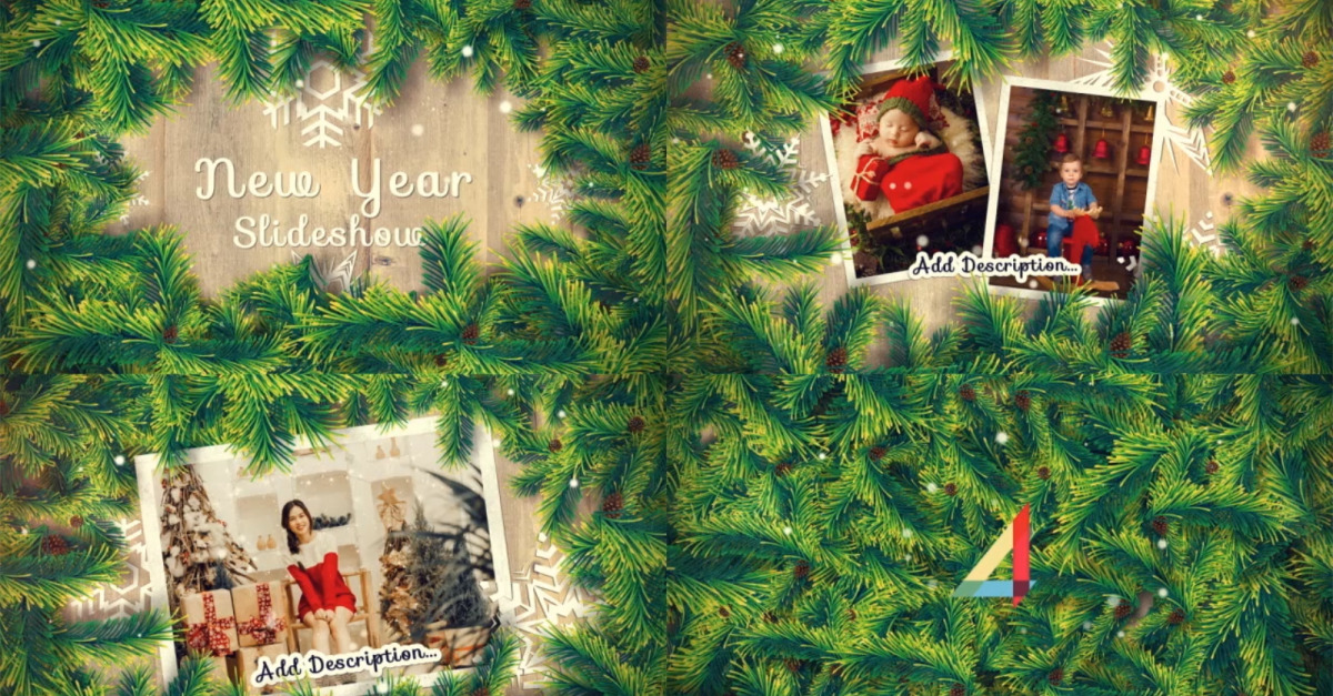 New Year Slideshow After Effects Template - TemplateMonster