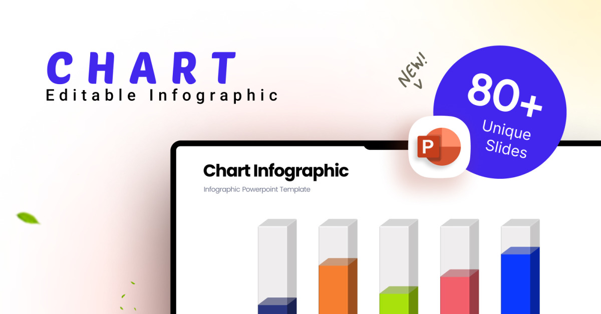 Chart Business Infographic Template #296994 - TemplateMonster