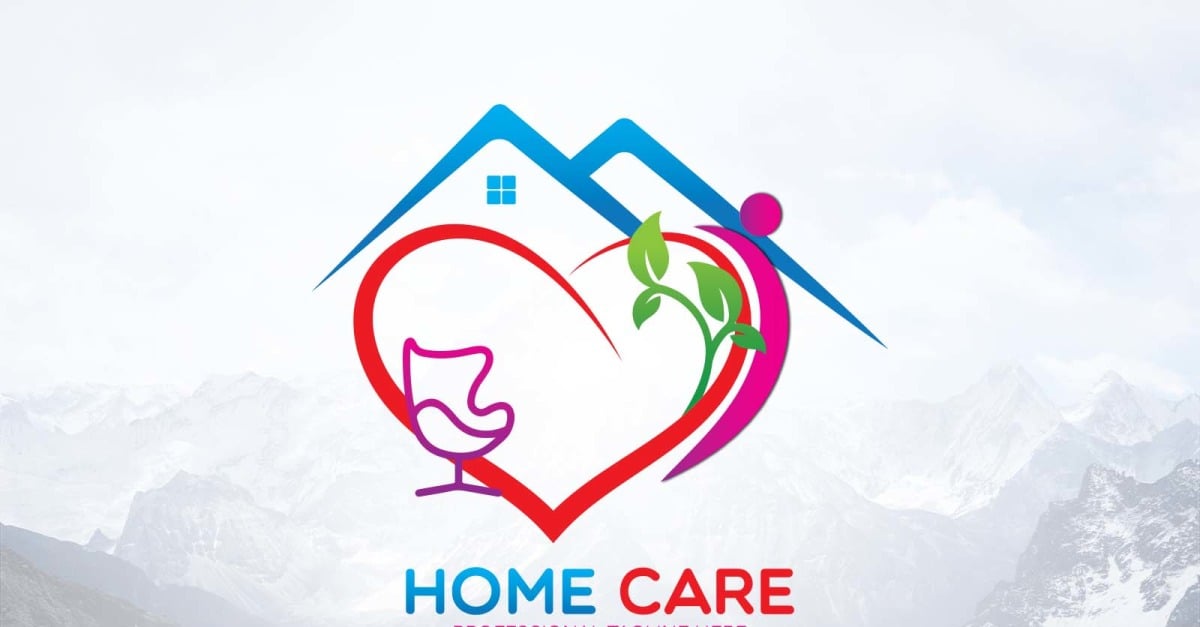 Expert House Home Care Logo - Brand Identity