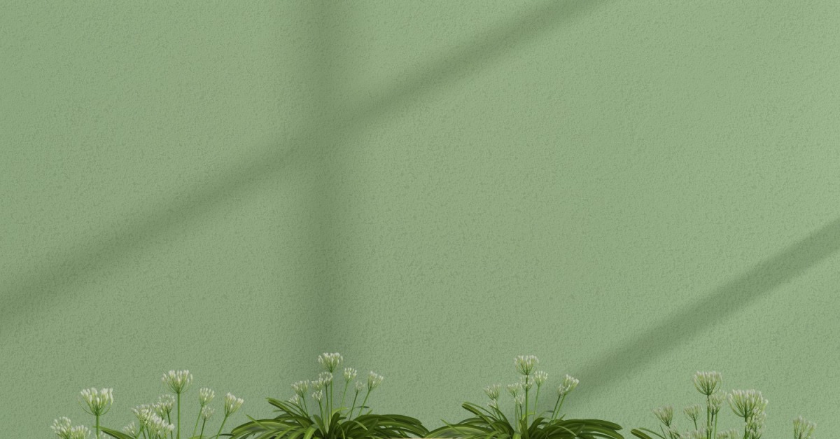 Wooden podium display with leaf shadow composition