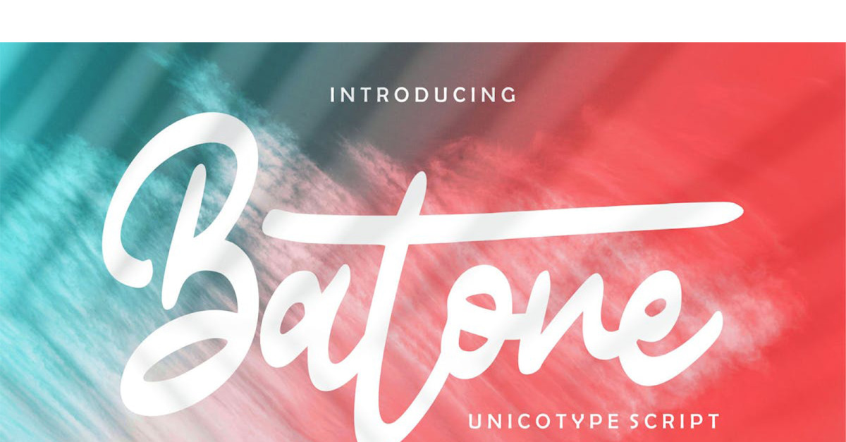 Batone Unicotype Komut Dosyası Yazı Tipi - TemplateMonster