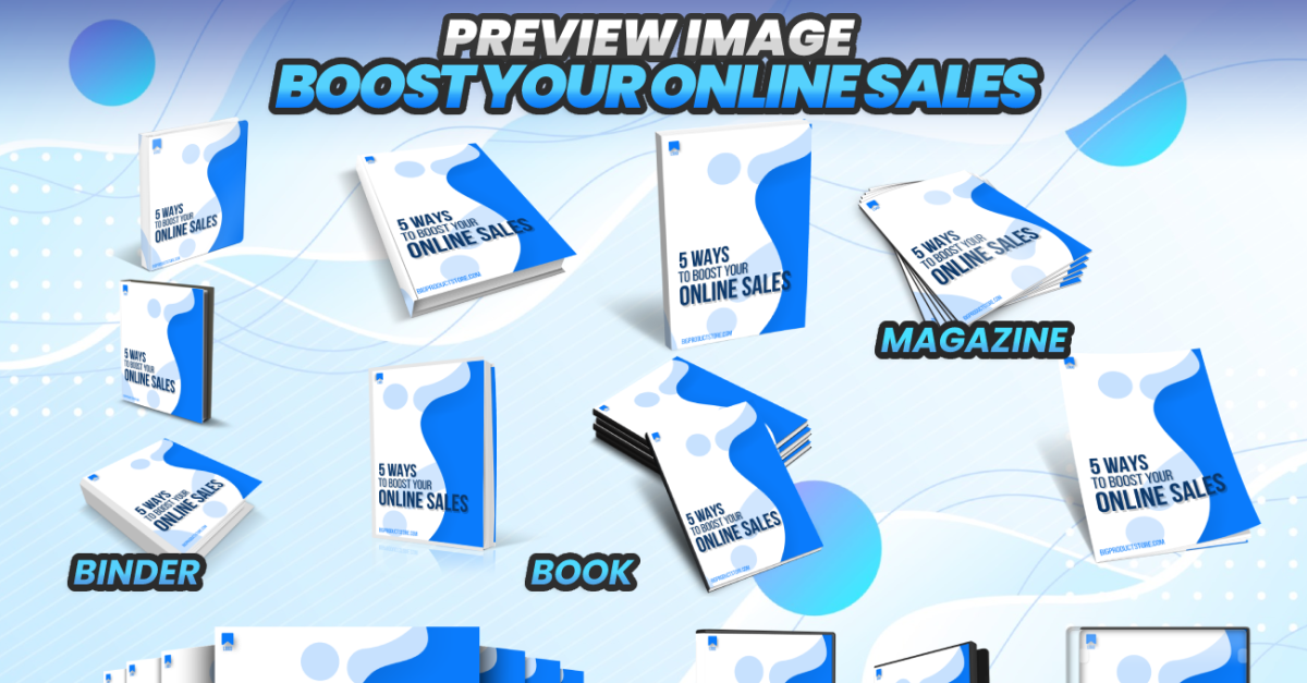 Mockups Set – Boost Your Online Sales - TemplateMonster