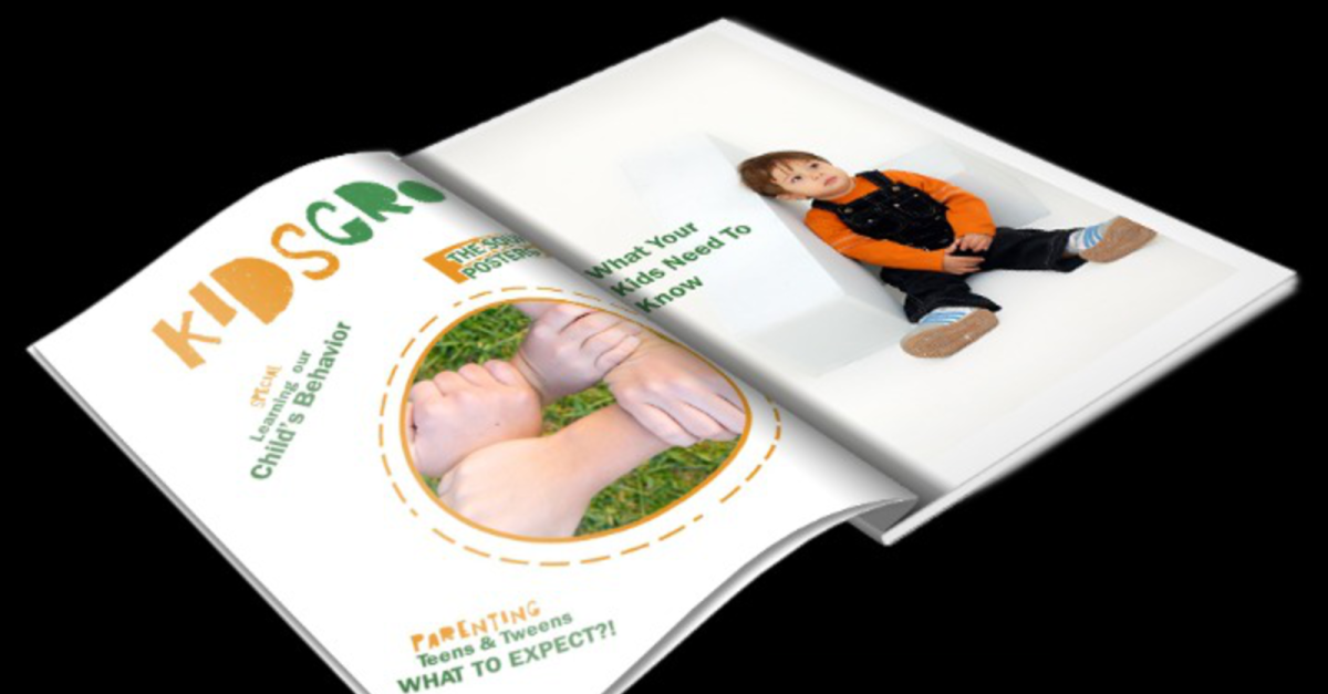 Modèle de magazine sur le thème Kids Mag - TemplateMonster