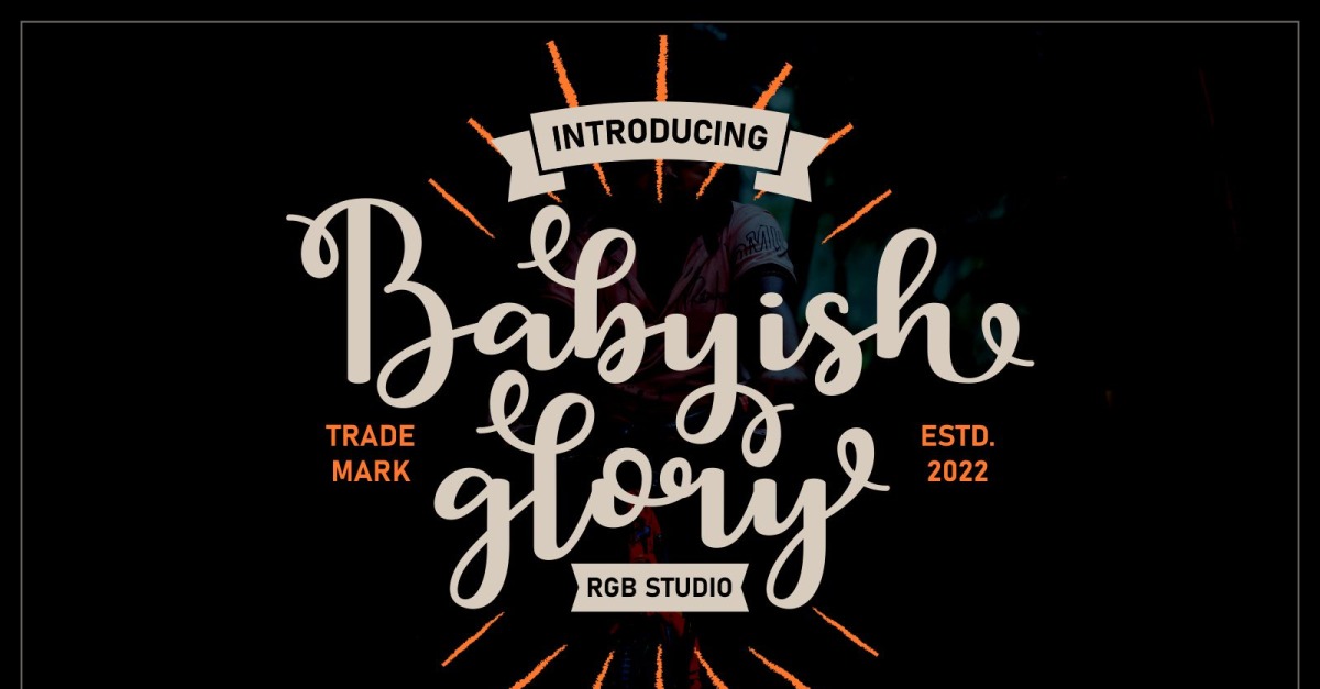 Babyish Glory - Script Font #297645 - TemplateMonster
