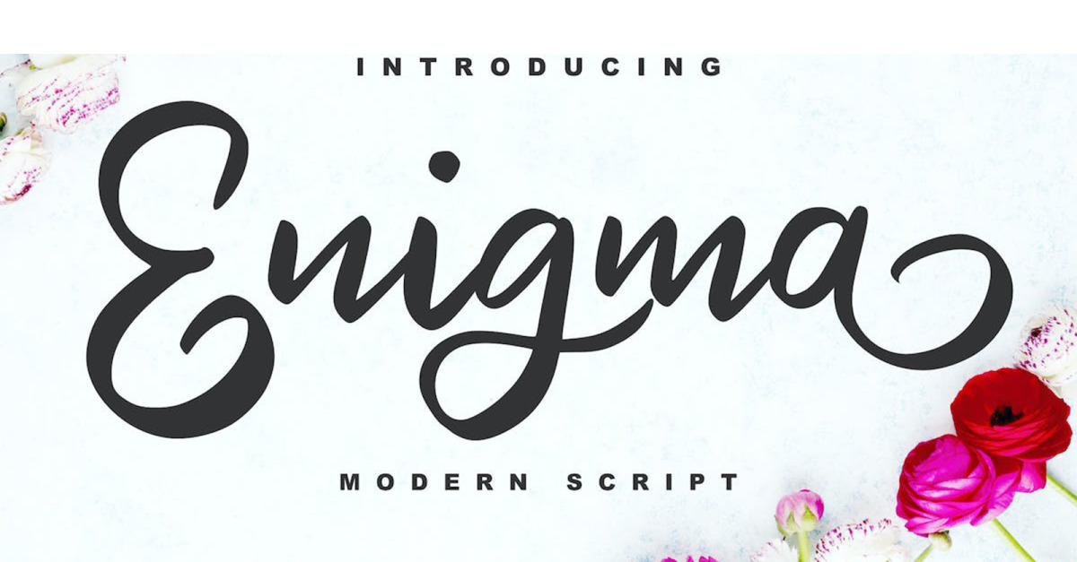 Police de script moderne Enigma #297827 - TemplateMonster