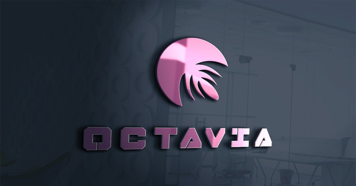 Octavia Logo Template For Any Business And Can Be Used As A Flower