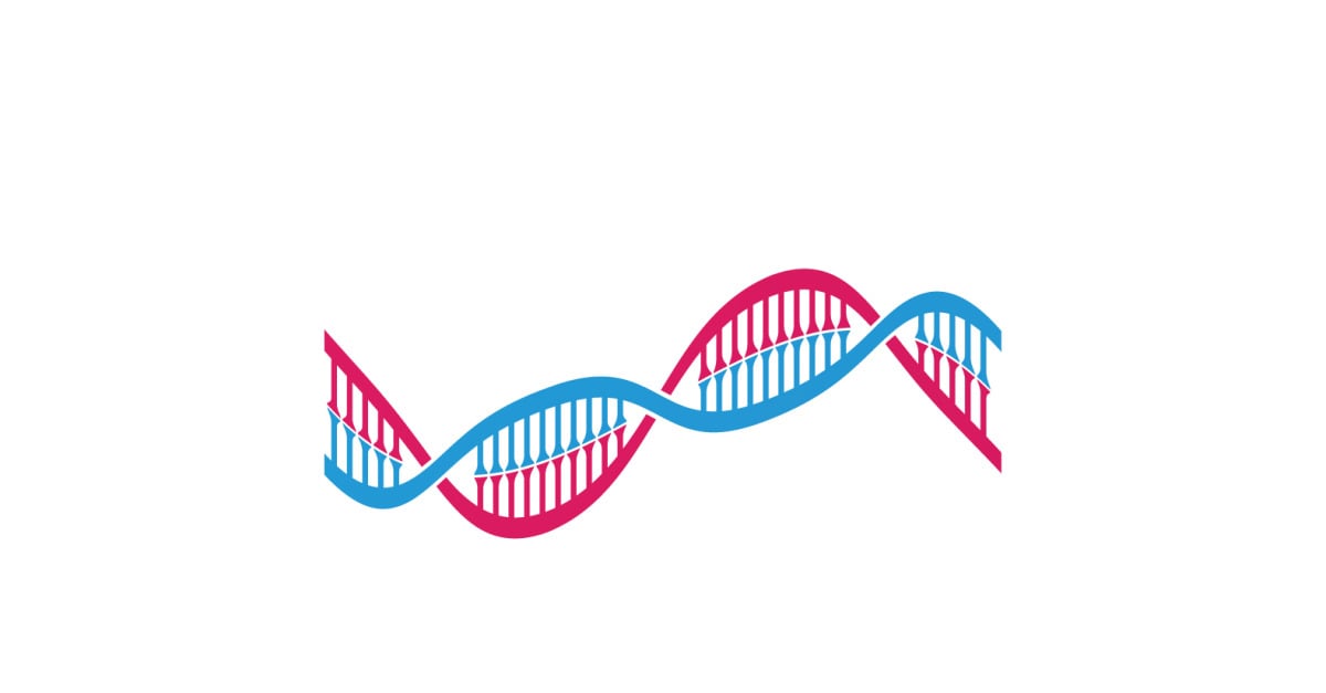 DNA Vector Logo Design Template Modern Medical V15