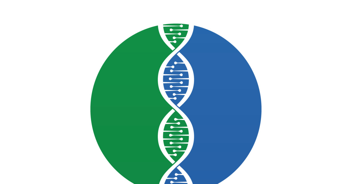 DNA Vector Logo Design Template Modern Medical V44