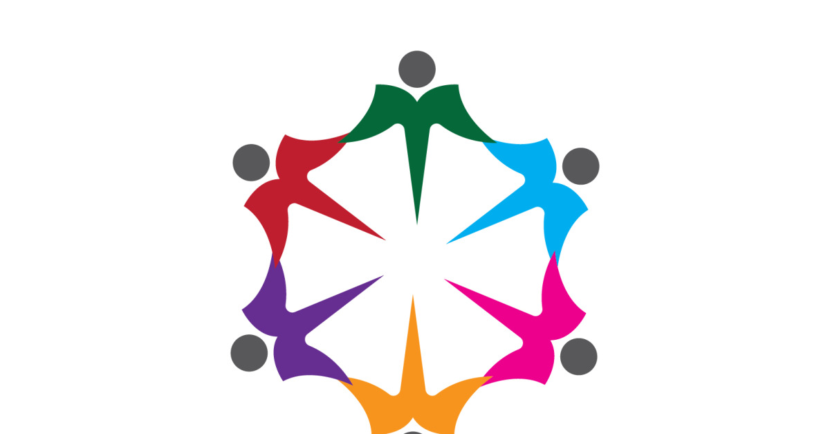 Community Logo Design Template For Teams or Groups V8