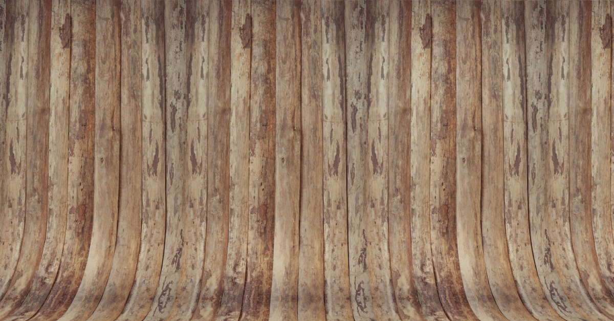Gebogene Grunge Holz Parkett Hintergrund. - TemplateMonster