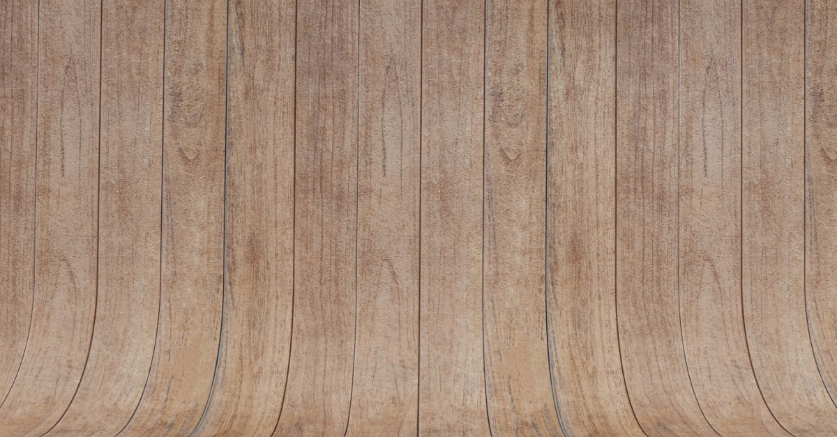 Curved Cornsilk And Peru Color Wood Parquet background