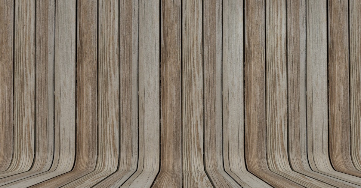 Curved Light Cyan And Sienna Color Wood Parquet background