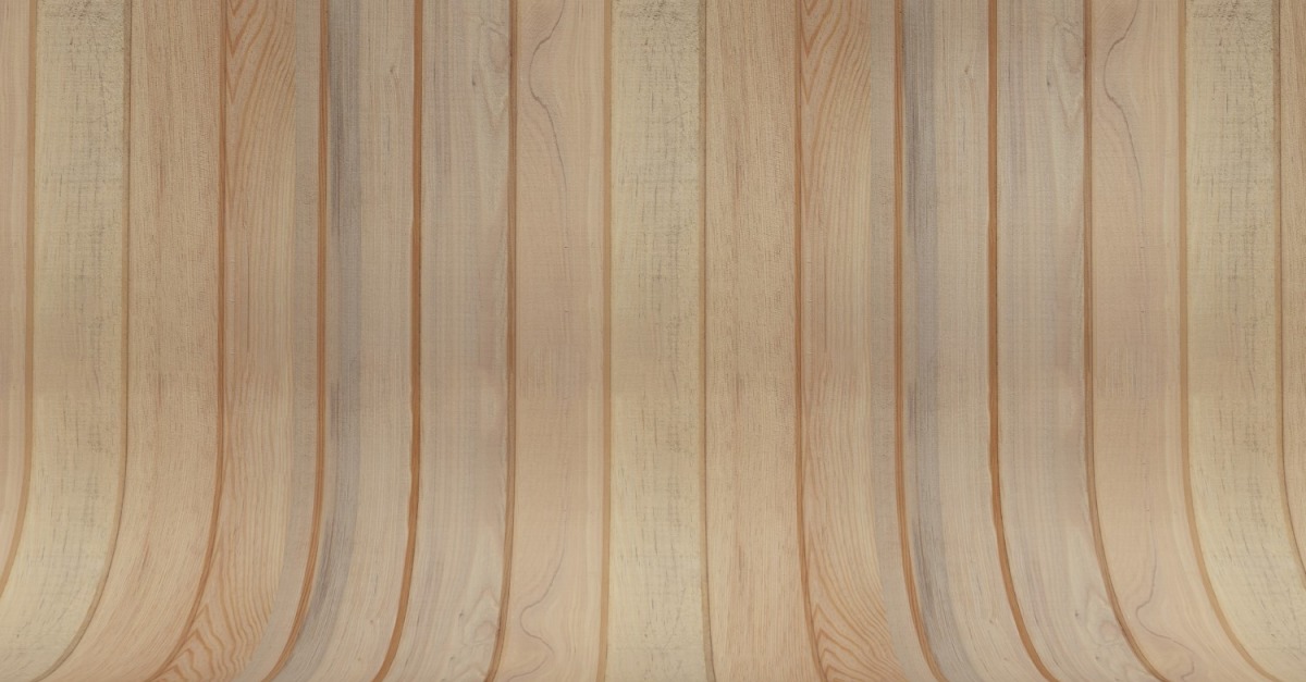 Curved Tan And Brown Color Wood Parquet background